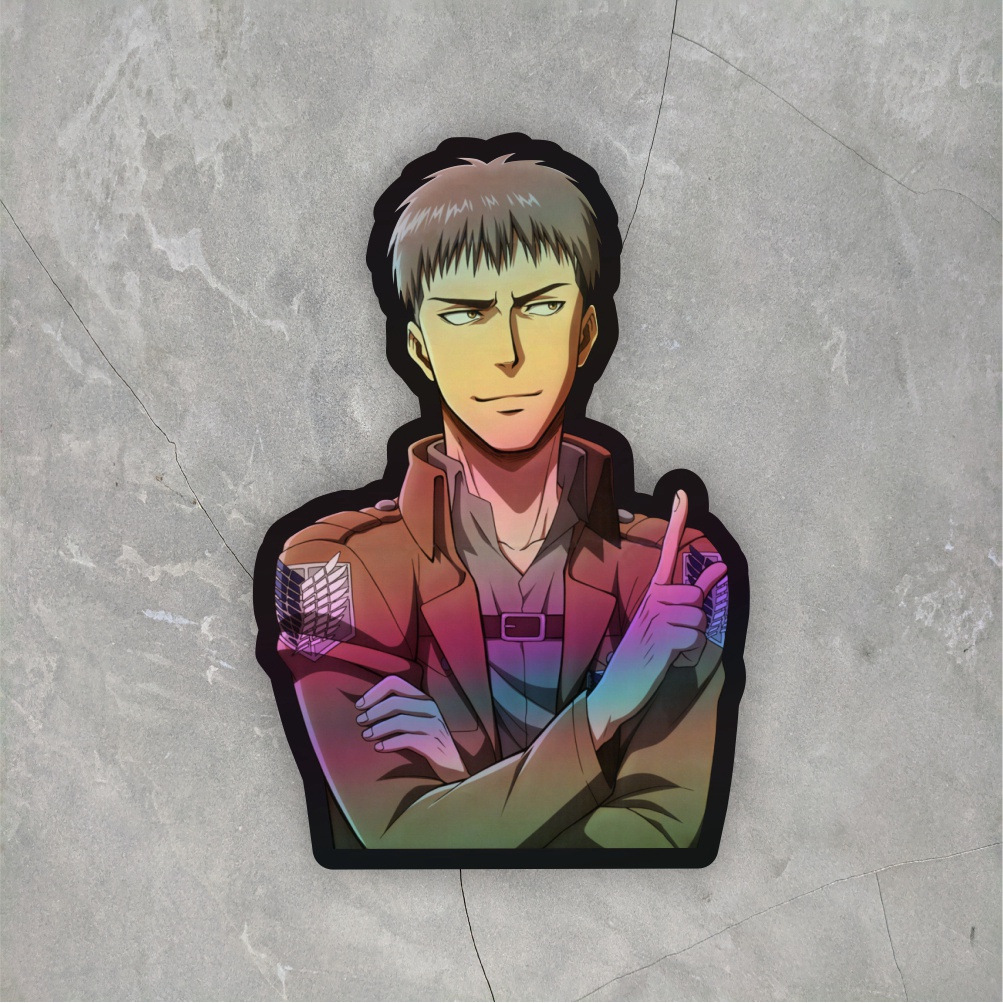Jual Sticker Anime Attack On Titan jean kirstein Sticker case hp ...