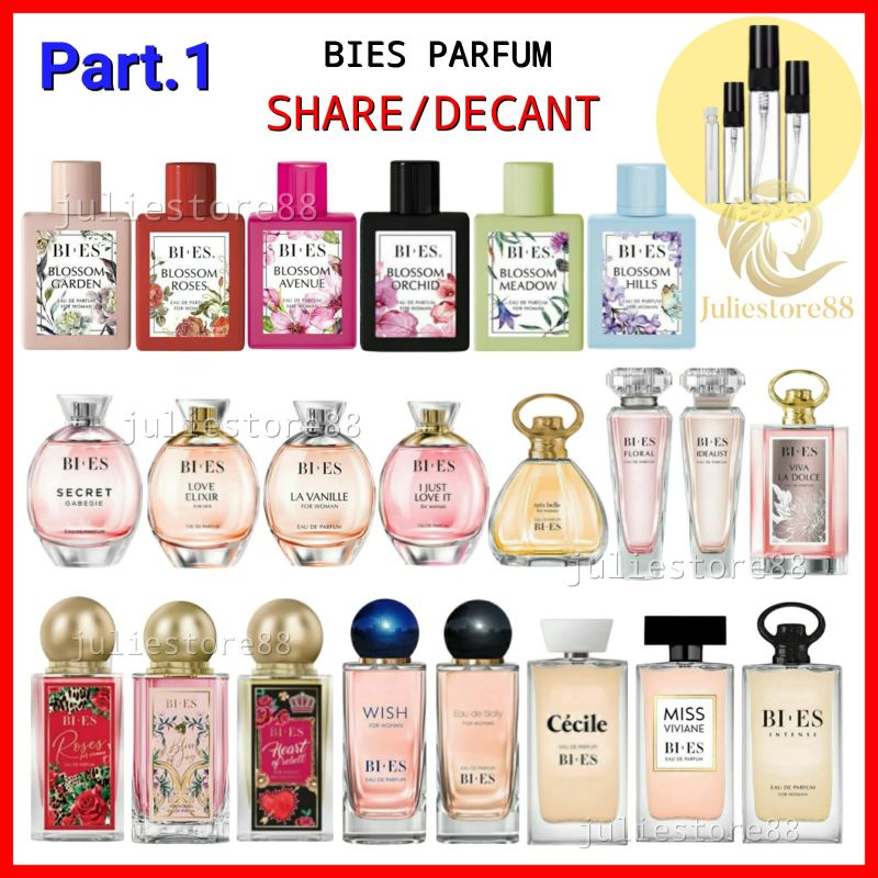 Jual (Share/Decant Part.1) BIES Perfume Bi Es Eau De Parfum Blossom ...