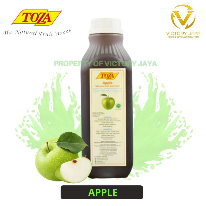 Jual Toza juice apel 1 liter / juice konsentrat / jus konsentrat hotel ...