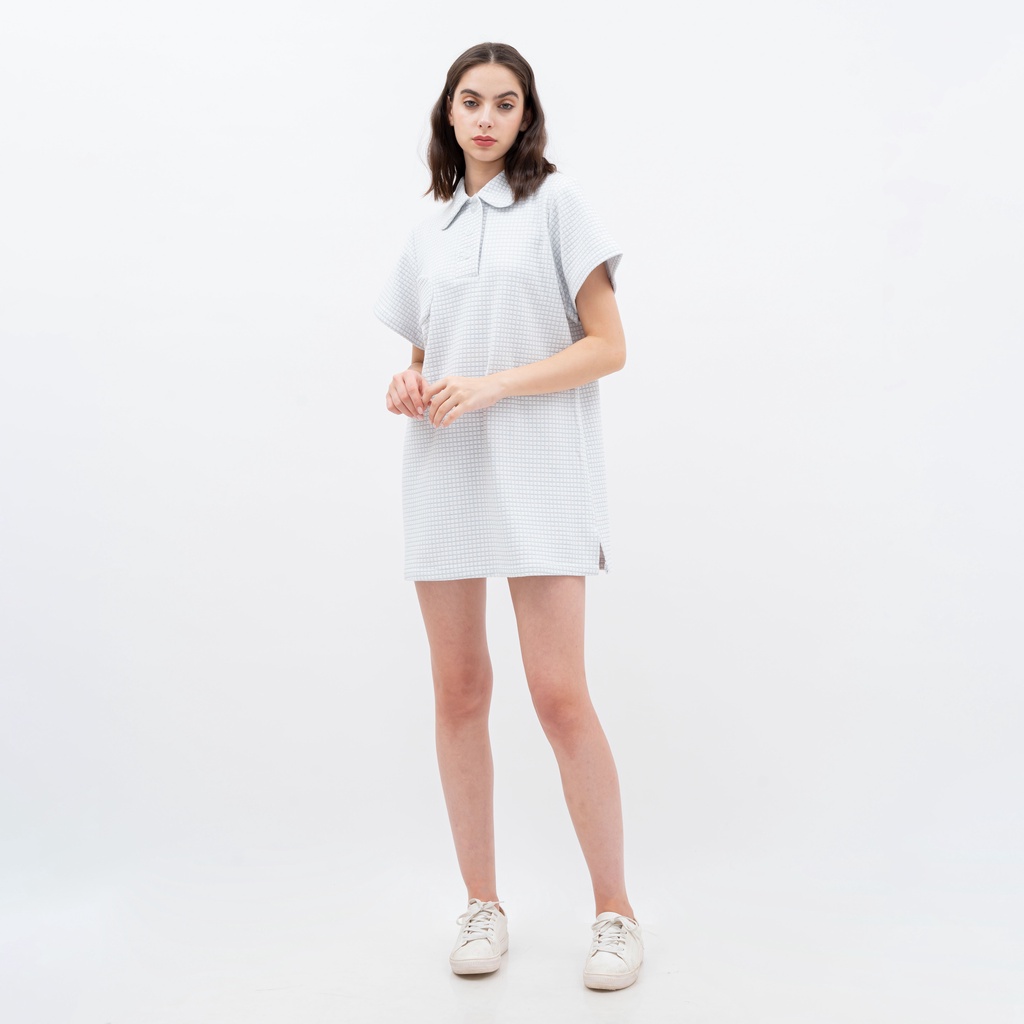 Jual Nult - Simone Shirtdress - Grey | Shopee Indonesia