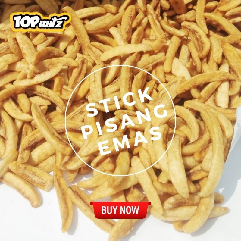 Jual STICK PISANG EMAS 500GRAM SNACK CEMILAN VIRAL | Shopee Indonesia