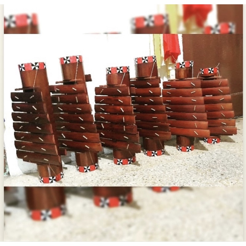 Jual Cetik (gamolan pekhing) alat musik tradisional lampung | Shopee ...