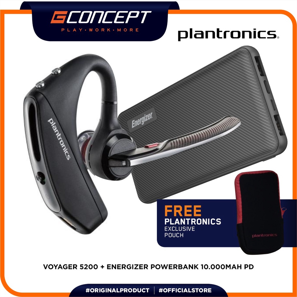 Jual Plantronics Voyager 5200 Bluetooth Headset | Shopee Indonesia