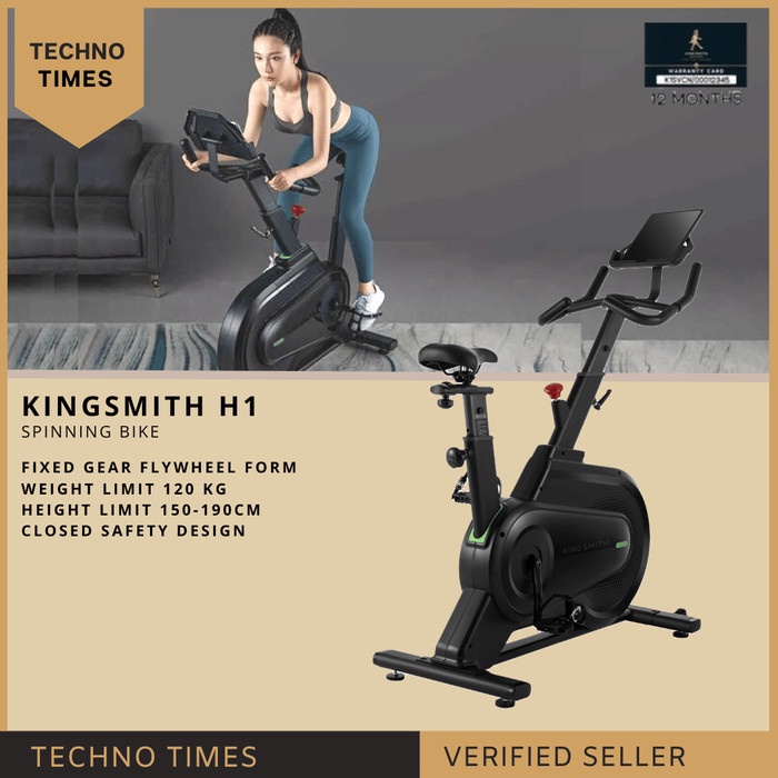 Jual Kingsmith H1 Spinning Bike Sepeda Fitness Sepeda Statis Gym H 1 | Shopee Indonesia