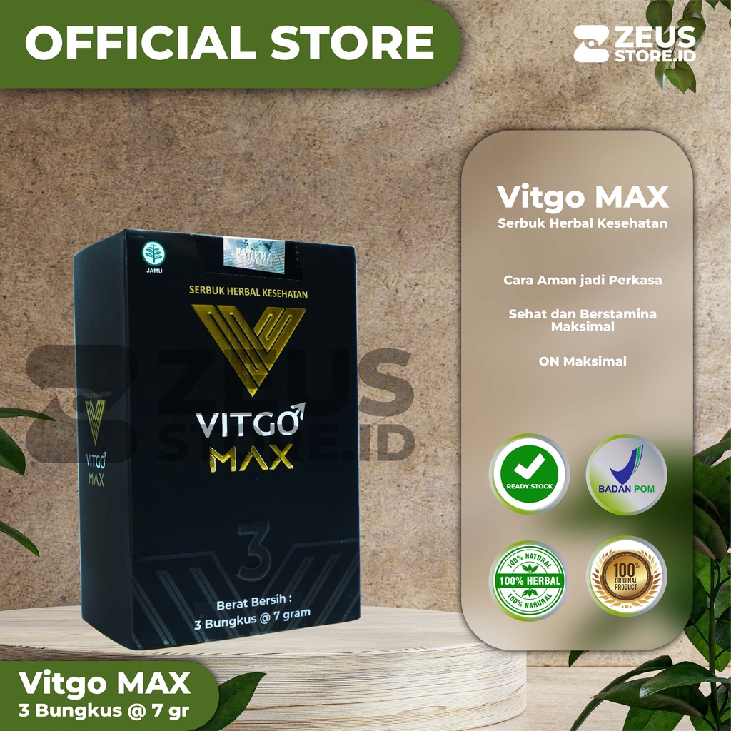 Jual VITGO MAX SERBUK TAHAN LAMA UNTUK PRIA DEWASA AMAN BPOM | Shopee ...