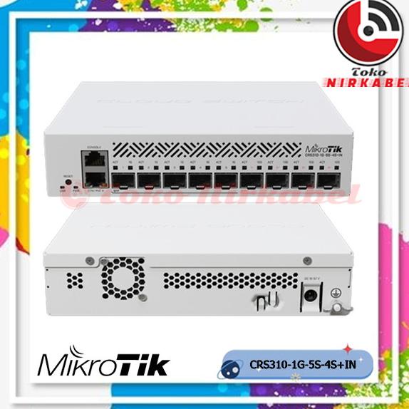 Jual Mikrotik CRS310-1G-5S-4S+IN| CRS310 1G 5S 4S+INCloud Core Router ...