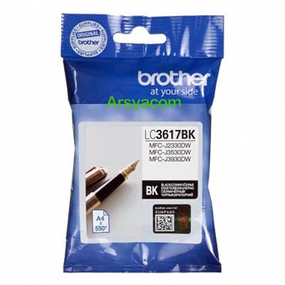 Jual Brother Ink Benefit LC-3617 BLACK LC-3617BK - 100% ORIGINAL ...
