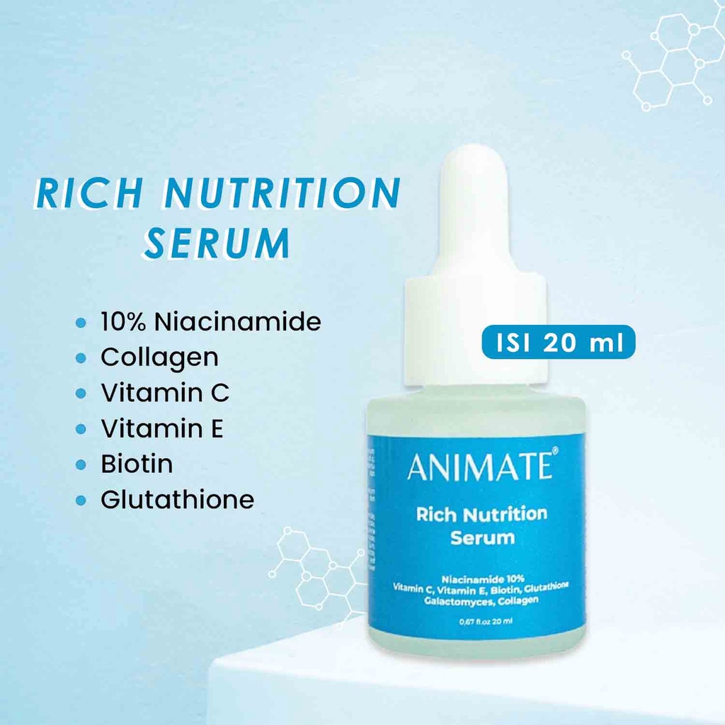 Jual ANIMATE Rich Nutrition Serum 20ml | Shopee Indonesia