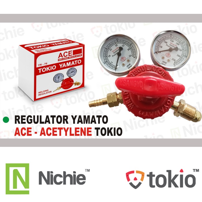 Jual REGULATOR LAS OXYGEN - LPG - ACY YAMATO TOKIO | Shopee Indonesia