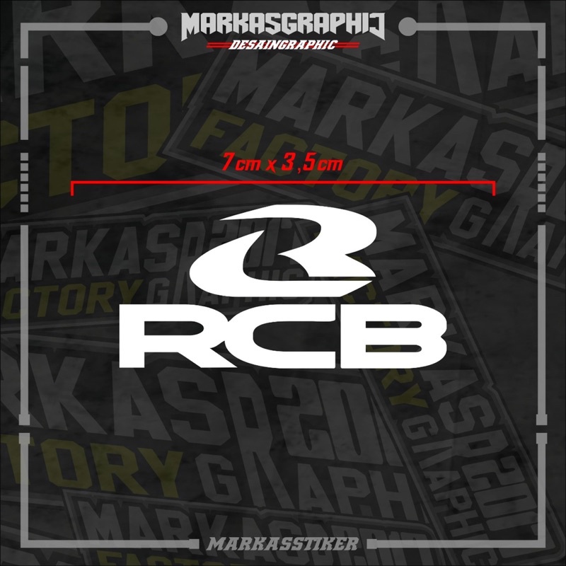 Jual STIKER RCB / STIKER CUTTING RACING BOY | Shopee Indonesia