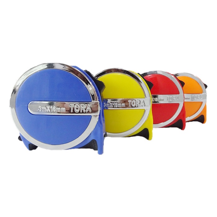 Jual TORA Meteran 3 Meter ABS Warna Warni - Measuring Tape ABS All ...
