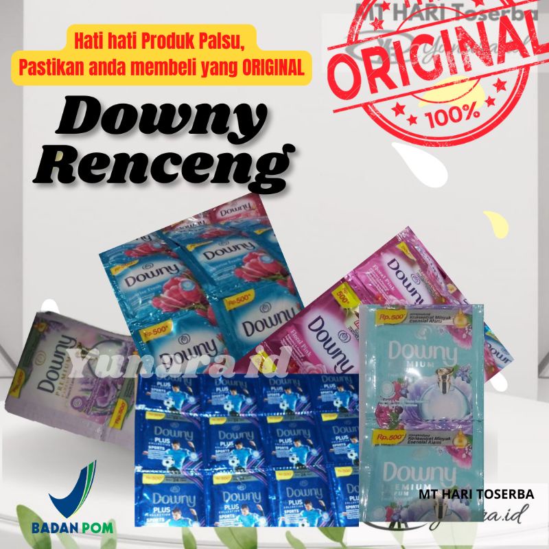 Jual Downy sachet renceng 500 an 10 ml / Downy Sachet renteng | Shopee ...