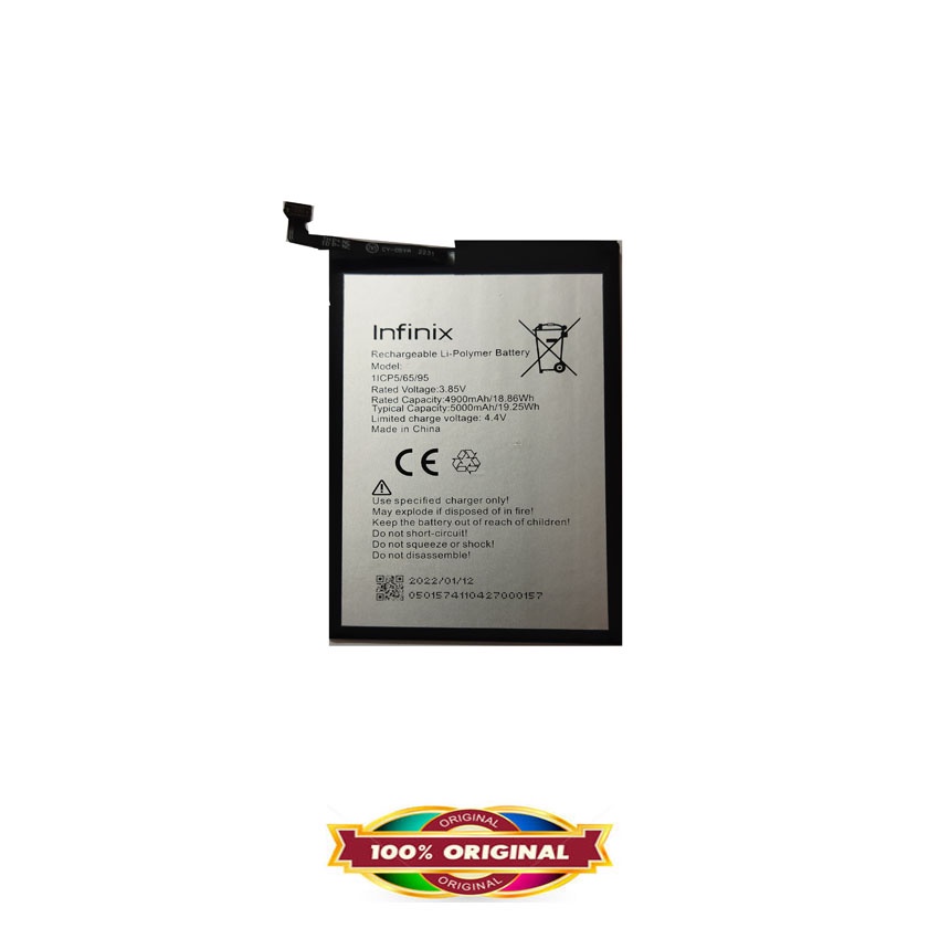 Jual Original Battery for Infinix Hot 12i 2022 - X665 - 5000 mAh ...
