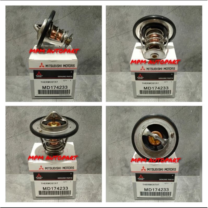 Jual thermostat pajero sport strada triton 2.5 2500cc MD174233 | Shopee ...