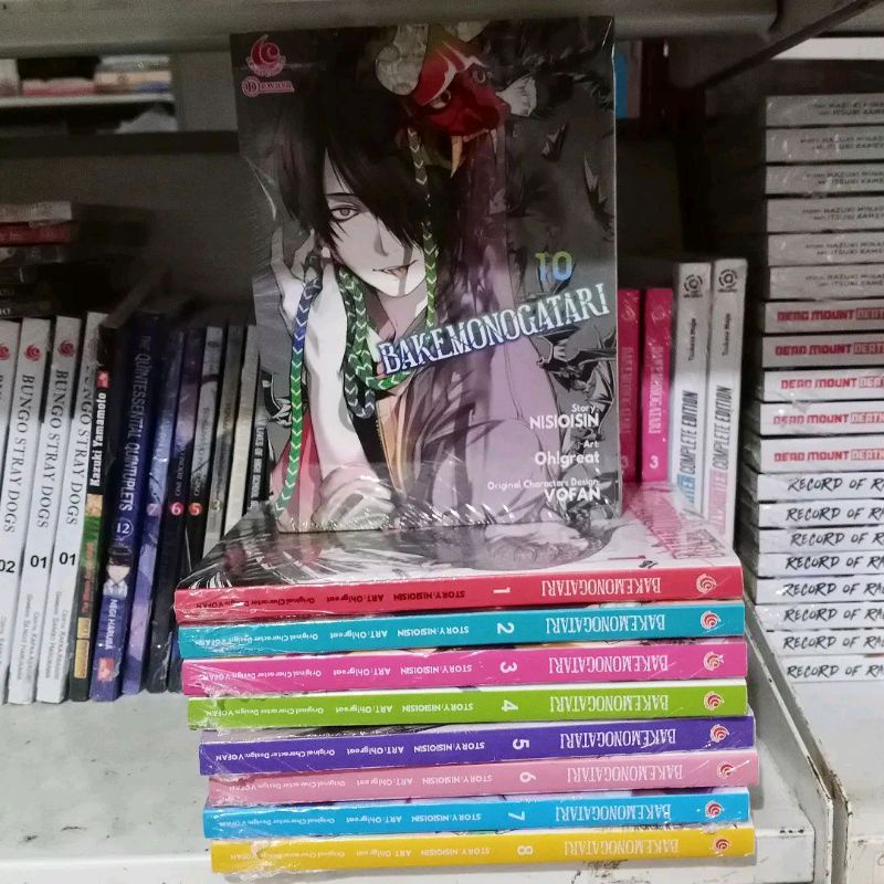 Jual komik Bakemonogatari vol 1-10 OG | Shopee Indonesia