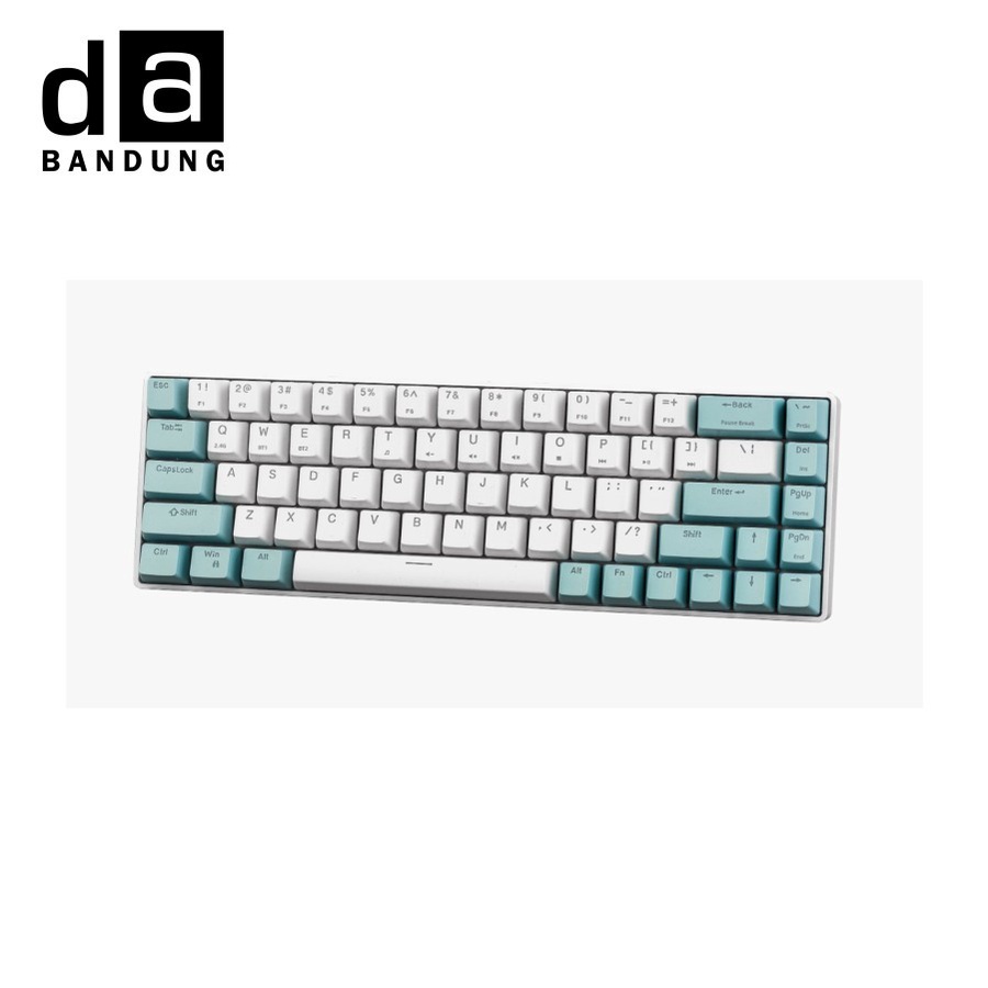 Jual Digital Alliance Gaming Keyboard Meca Air S White Blue | Shopee ...