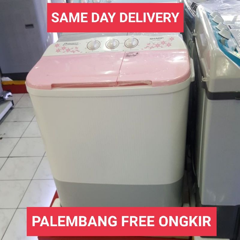 Jual MESIN CUCI 2 TABUNG SHARP 7KG 7 KG EST70MW EST 70 MW EST 70MW LOW ...