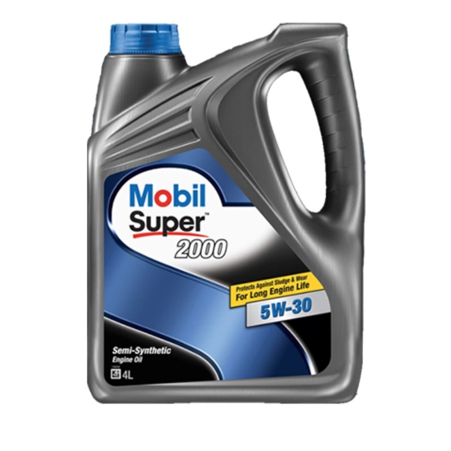 Jual OLI MOBIL 1 SUPER 2000 SAE 5W-30 API SN 4 Liter | Shopee Indonesia