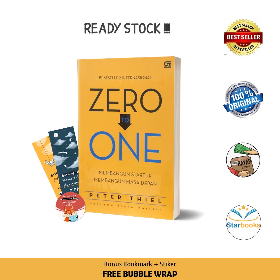 Jual Buku Zero To One - Gramedia (Self Improvement) | Shopee Indonesia