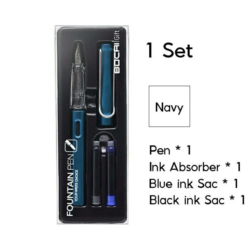 Jual Set Pena Tinta Fountain 0.38mm Kualitas Tinggi Untuk Menulis ...