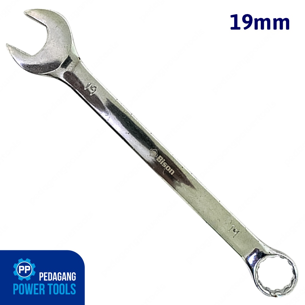 Jual BISON KUNCI RING PAS 19 MM COMBINATION WRENCH RINGPAS 19MM | Shopee Indonesia