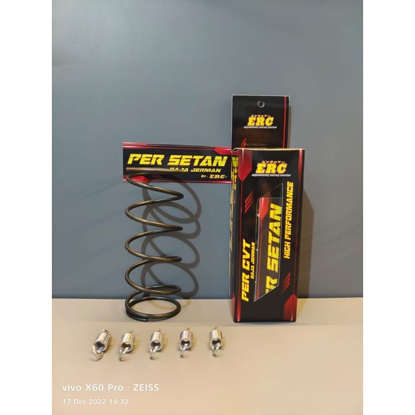 Jual Per CVT Custom ( Per Setan ) XMAX Baja Jerman | Shopee Indonesia
