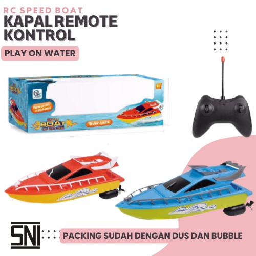 Jual RC PERAHU MAINAN ANAK SPEED BOAT REMOTE CONTROL ANAK EDUKASI KAPAL ...