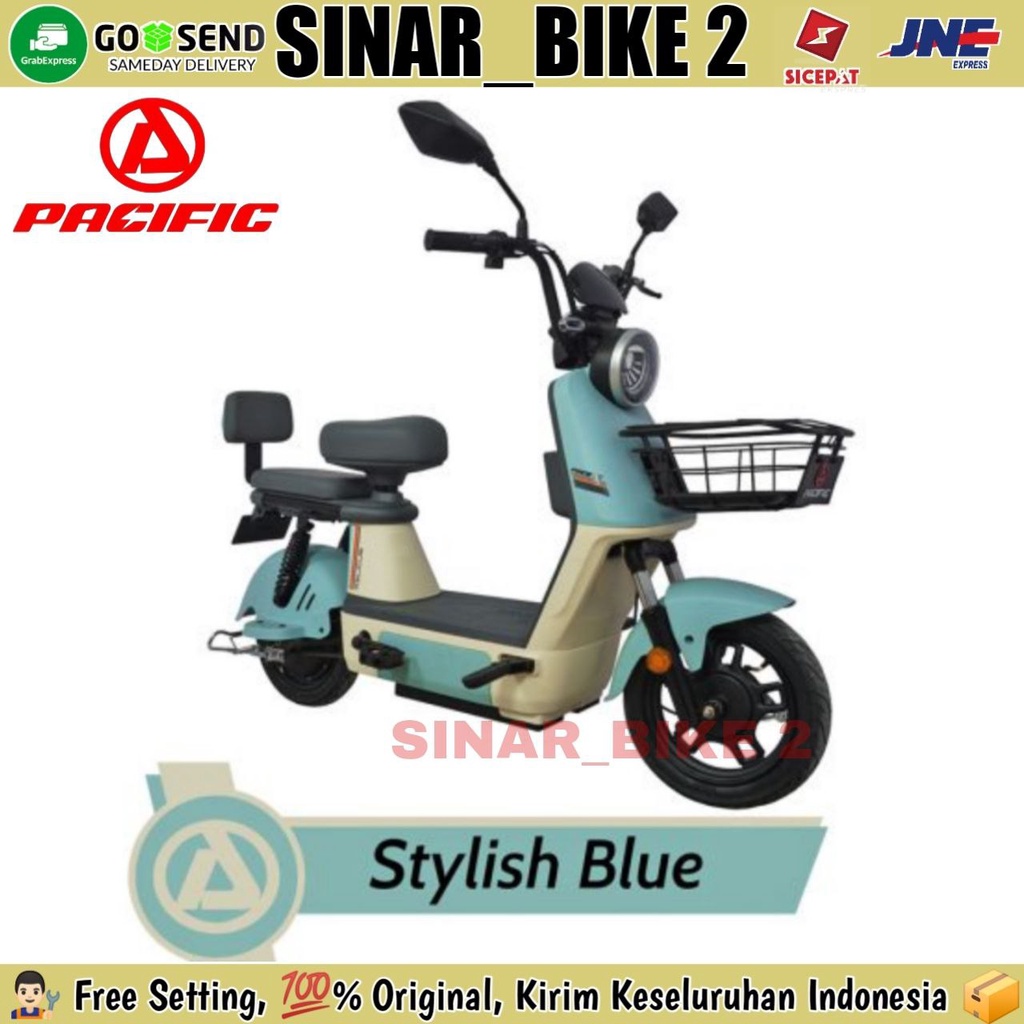 Jual Sepeda Motor Listrik PACIFIC RELICUS 650 Watt Electric E Bike ...