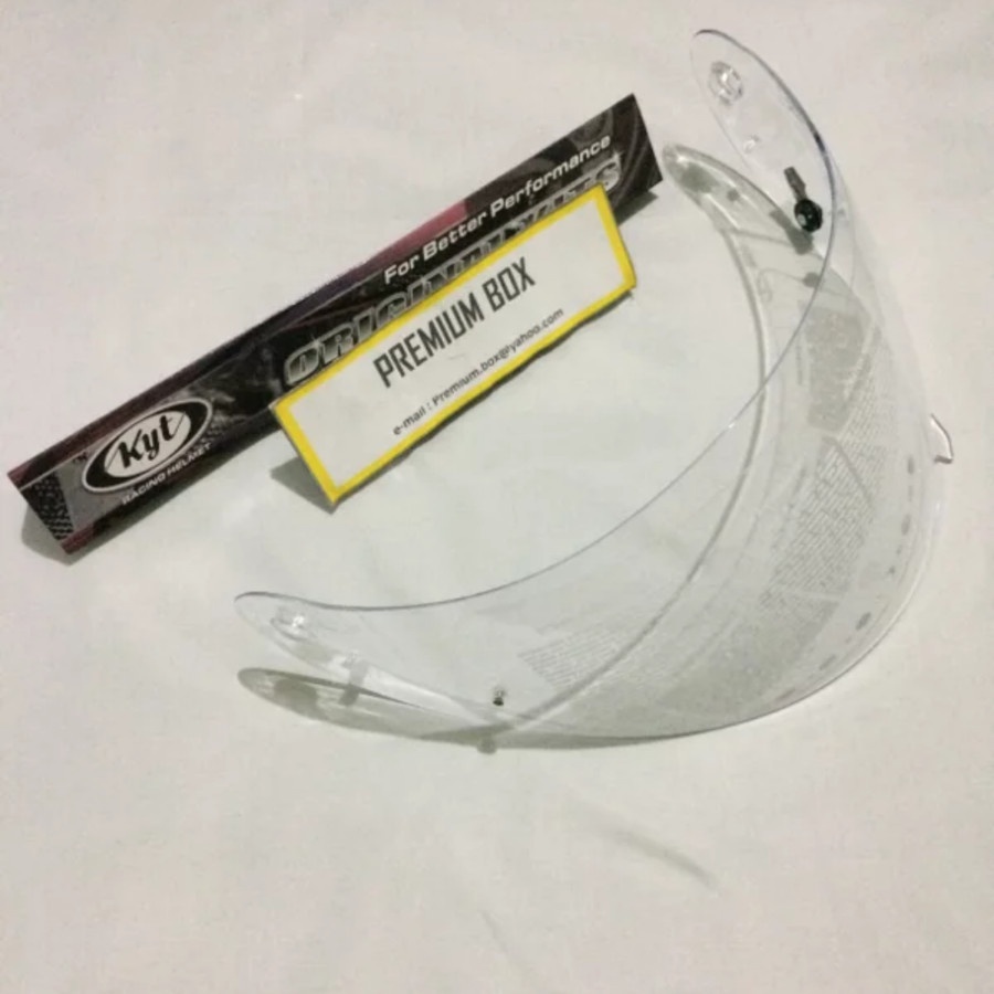 Jual Visor KYT Vendetta Clear / KYT Falcon Visor Clear / KACA HELM | Shopee Indonesia