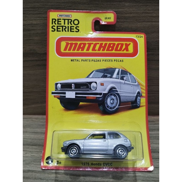 Jual Matchbox Retro Series 1976 Honda cvcc | Shopee Indonesia