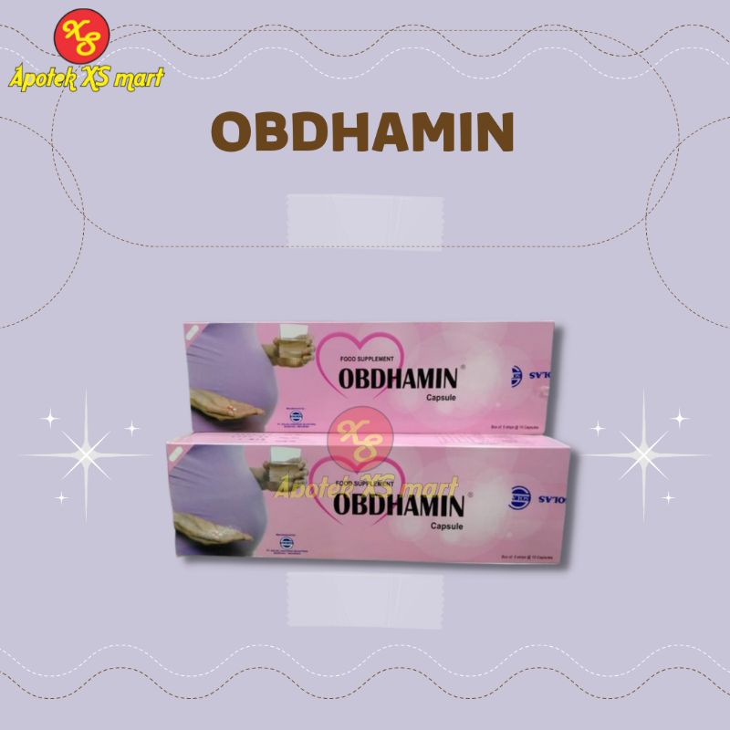 Jual OBDHAMIN (Strip @10) - MULTIVITAMIN DAN MINERAL UNTUK IBU HAMIL ...