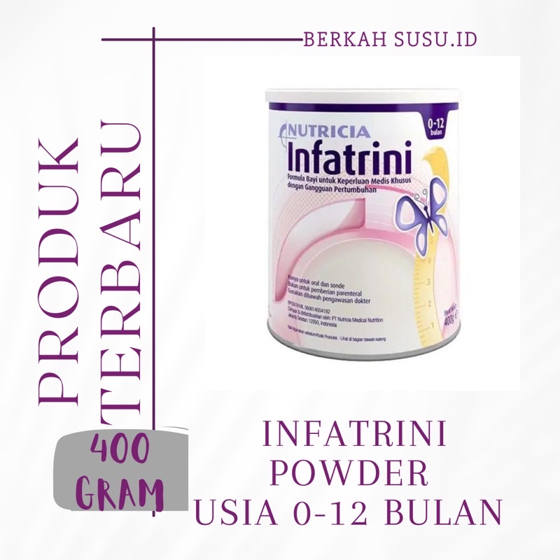 Jual Infatrini Powder 400 g Kemasan Terbaru | Shopee Indonesia