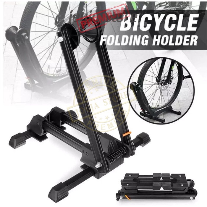 Jual Standar Parkir Sepeda Foldable Bike Stand Paddock Lipat Parkir ...