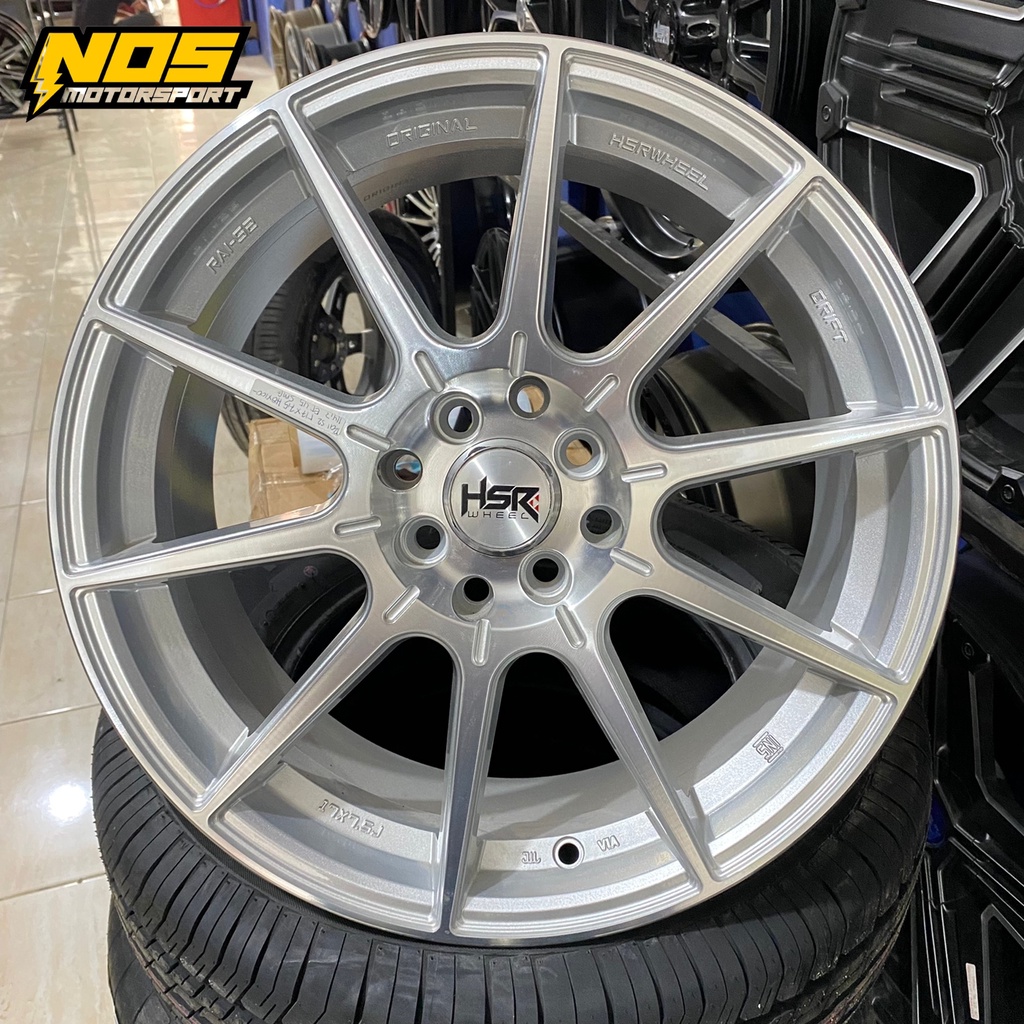 Jual VELK MOBIL RAIZE ROCKY JAZZ AVANZA R17X7,5 PCD 4X100/4X114 ET45 HSR RAI-S2 | VELG RACING ...