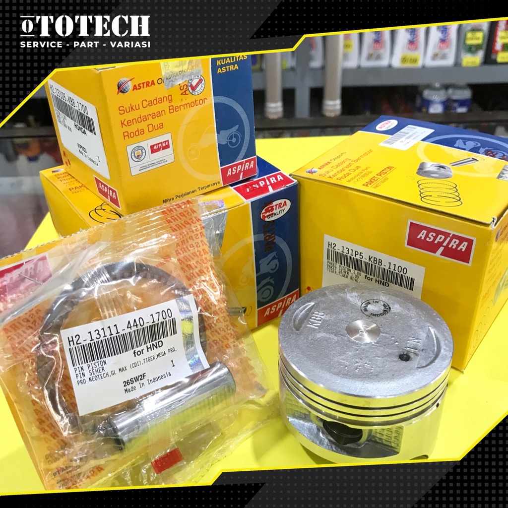 Jual SEHER/SEKER PISTON KIT SET ASPIRA TIGER TIGER REVO H2-131P2-KBB ...