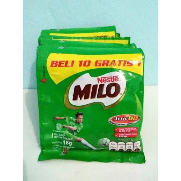 Jual Milo Active Go Sachet | Shopee Indonesia