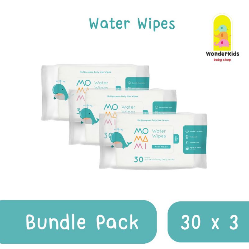 Jual BUNDLE PACK-Water Wipes 30's || Tisu Basah varian Water | Shopee ...