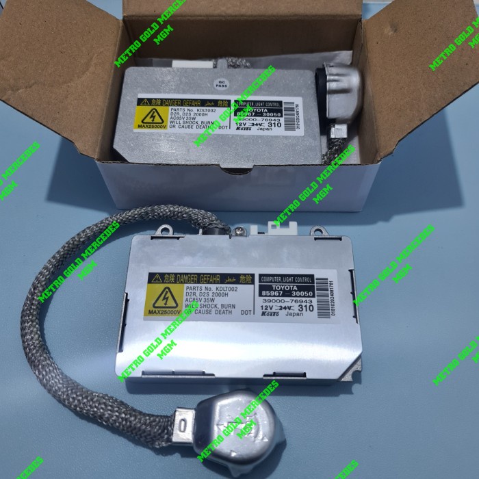 Jual Ballast HID D2S D2R Toyota Harrier Alphard Ist Ballast Lampu D2S ...
