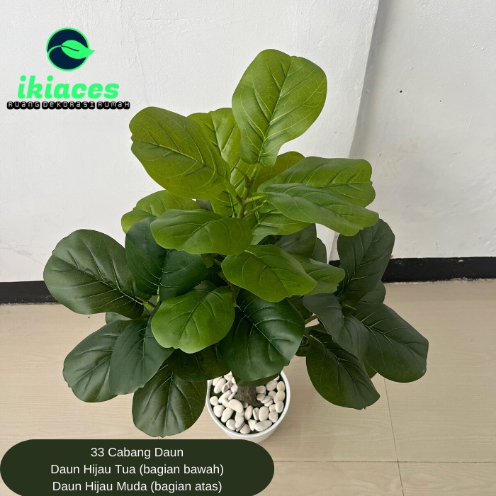 Jual POHON KETAPANG JUMBO ARTIFICIAL PREMIUM 1 METER DAUN KETAPANG ...