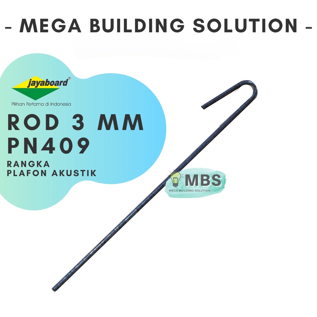 Jual Rod 3mm 2.4m Jayaboard PN 409/ Rangka Gantung Maintee Crosstee ...
