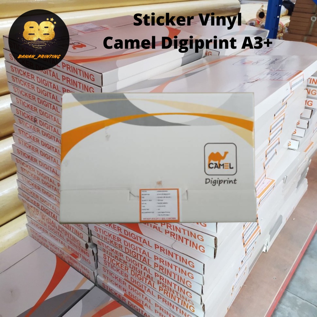Jual Kertas Stiker Vinyl A3+ Waterproof Stiker Digital Printing ...