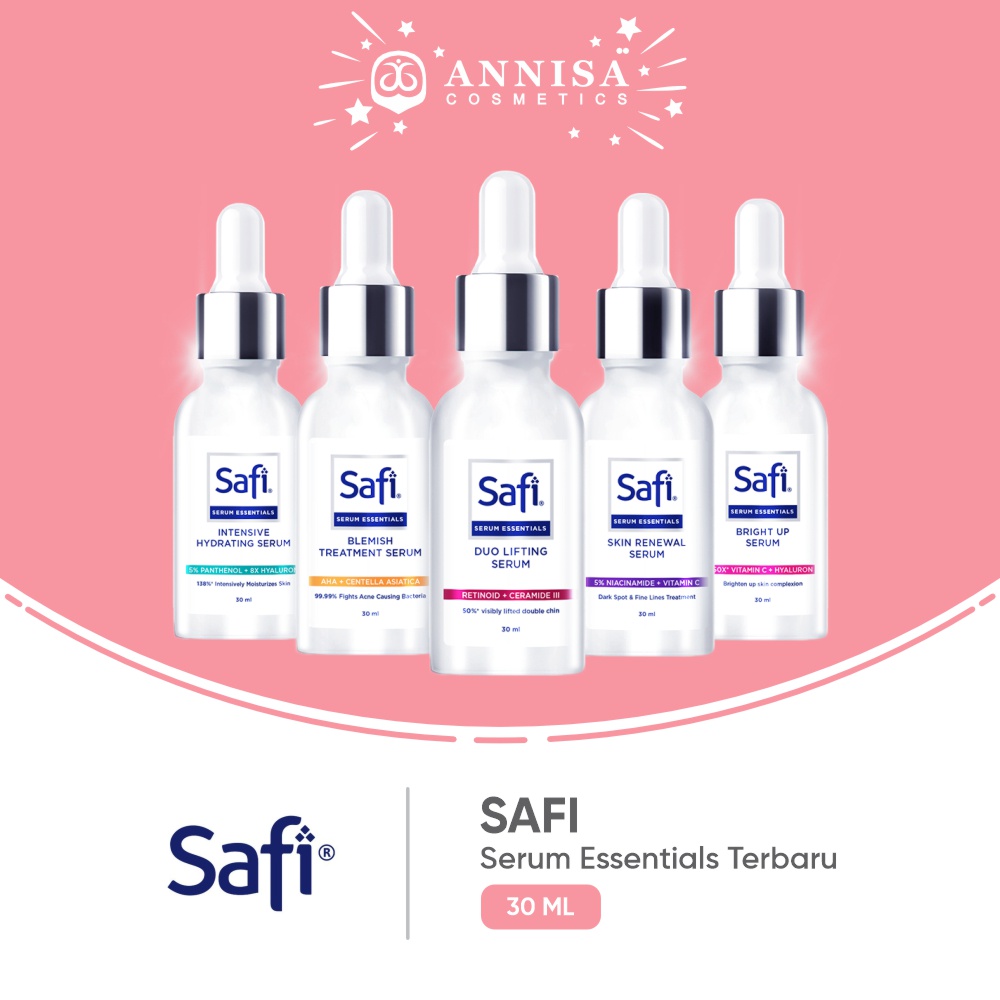 Jual SAFI Serum Essentials Series 30ml - Skin Renewal | Blemish ...