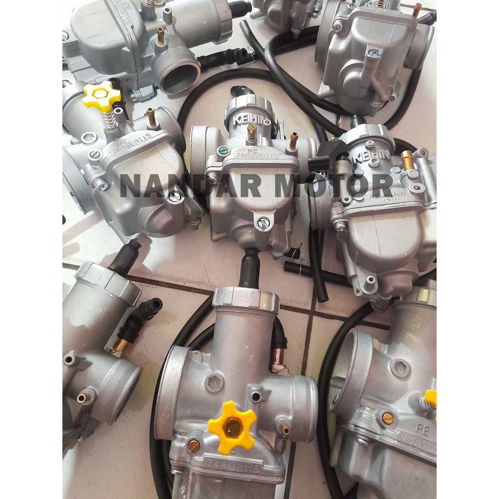 Jual KARBURATOR KEIHIN PE 24 26 28 SKEP CHROME BULAT | Shopee Indonesia