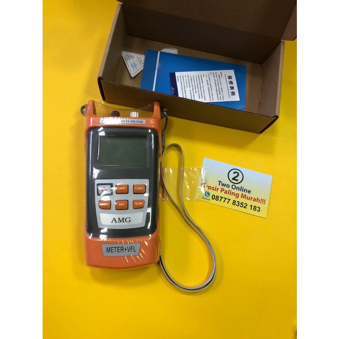 Jual OPM + VFL 20 KM OPTICAL POWER METER VISUAL FAULT LOCATOR AMG # ...