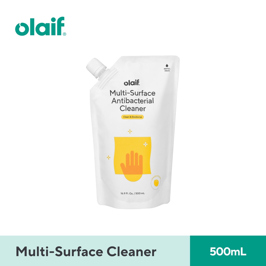 Jual Olaif Multi-Surface Antibacterial Cleaner (500mL) - Pembersih ...
