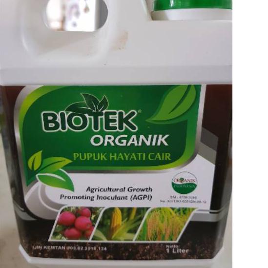 Jual Trend ン Pupuk Organik Cair Biotek 1 liter | Shopee Indonesia
