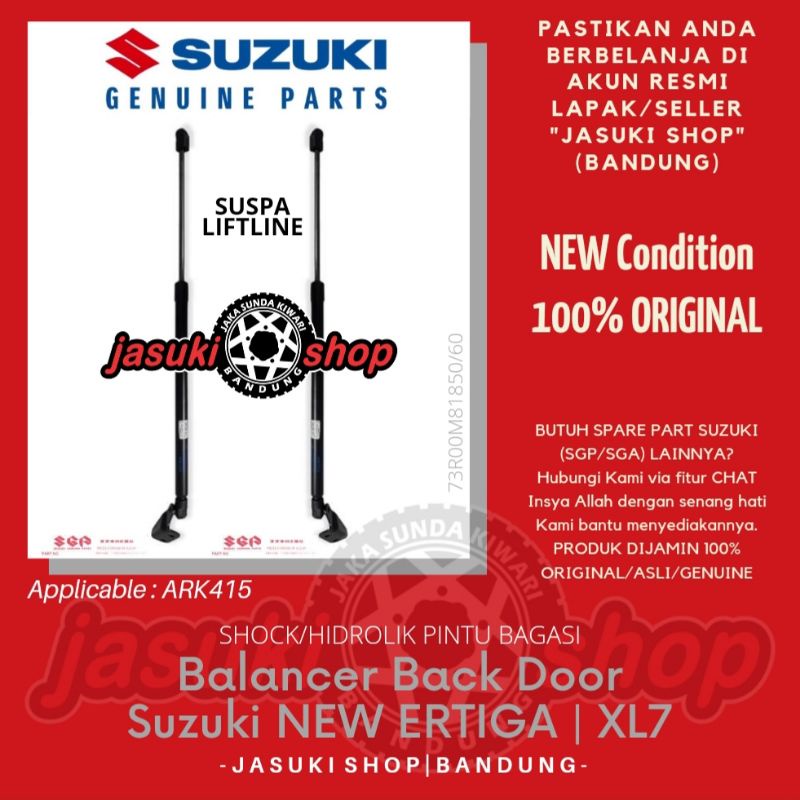 Jual Balancer Back Door Hidrolik Shock Pintu Bagasi Belakang Suzuki All ...