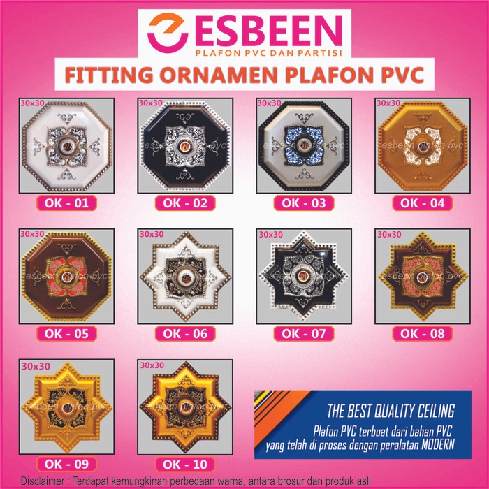 Jual Fitt Fitting Fiting Piting Lampu Pvc Plafon Pvc Philips Led Lampu ...