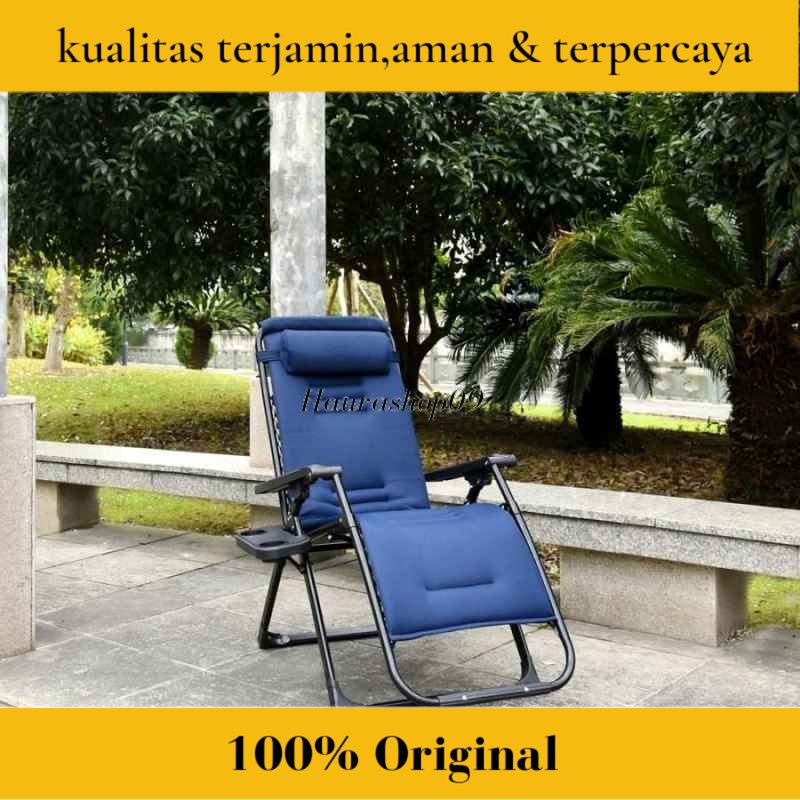 Jual Ace - Soleil Kursi Recliner Zero Gravity Dengan Bantal - Biru ...