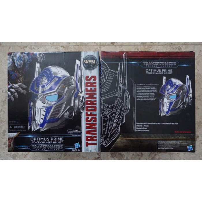 Jual Transformers OPTIMUS PRIME Voice Changer Helmet / Helm Optimus ...